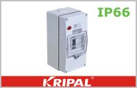 China White 3 Pole MCB IP66 Outdoor Junction Box for Mini Circuit Breaker for sale