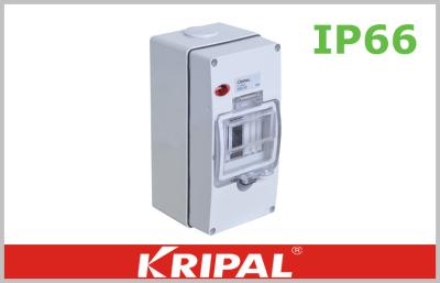China White 3 Pole MCB IP66 Outdoor Junction Box for Mini Circuit Breaker for sale