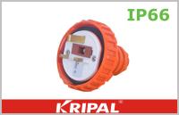 China AS NZS 3 Pin 13A Coupler Plug 250V , Weatherproof Electrical Plugs IP66 for sale