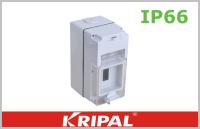 China 1 Pole 2 Pole 4 Pole MCB RCD Box Outside Electrical Junction Box for sale