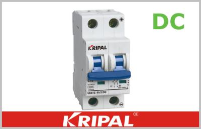 China OEM 63A 1000V DC Circuit Breaker Double Pole For Solar PV System for sale