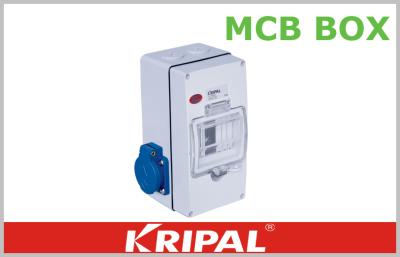 China Compact 4 Pole MCB Distribution Box for Agriculture / Construction Sites for sale