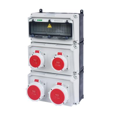 China PC IP67 32A Industrial Stepped Overhaul Power Supply Box Customizable for sale