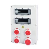 China PC IP44 16A Power Supply Box Temporary Maintenance Box IEC Standard for sale