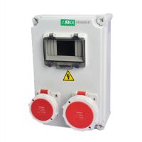 China PC IP67 16A 230V Maintenance Power Distribution Box IEC Standard for sale