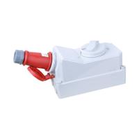 China 16Amp Industrial Interlocked Switch Socket Plug 50Hz 4 Pole Antiaging for sale