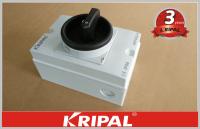 China Miniature Solar PV 25A Power Isolation On Off Rotary Disconnect Switch IP66 for sale