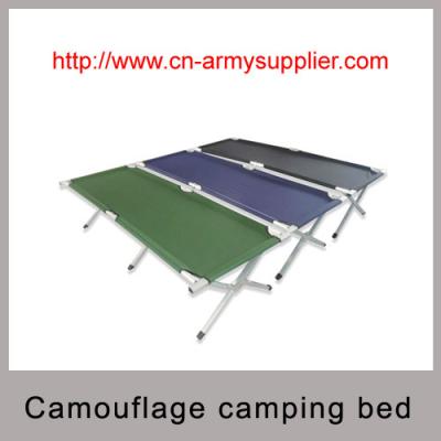 China Wholesale Outdoor Aluminium Water-resistant Light Weight Military Camping Bed for sale