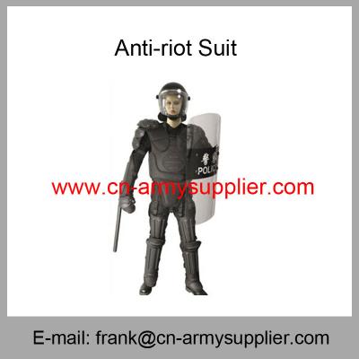 China Wholesale Cheap China Black Full Protection Fire-Resistant Police Anti Riot Suit for sale