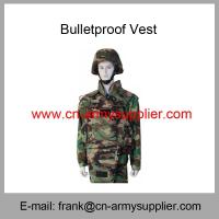 China Wholesale Cheap China Woodland Camouflage NIJ IV Bulletproof Vest Jacket for sale