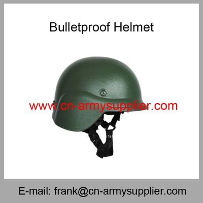 China Wholesale Cheap China NIJ IIIA Army Green Aramid PASGT Bulletproof Helmet for sale
