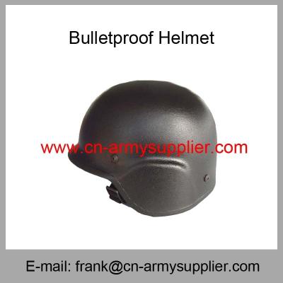 China Wholesale Cheap China Black Army NIJ IIIA Aramid PASGT Ballistic Helmet for sale
