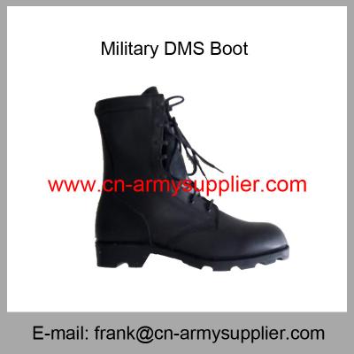 China Wholesale Cheap China Army Black Full Leather Military Combat Boot for sale