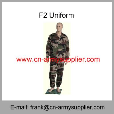 China Wholesale Cheap China Army Camouflage Military French F1 F2 Uniform for sale
