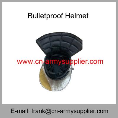China Wholesale Cheap China Army Aramid PE NIJ IIIA Military Police Bulletproof Helmet for sale