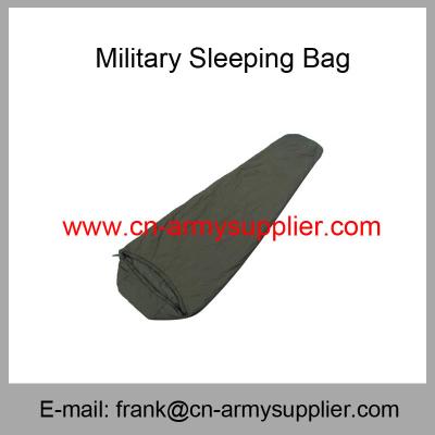 China Wholesale Cheap China Army Oxford Polyester Military Camouflage Sleeping Bag for sale
