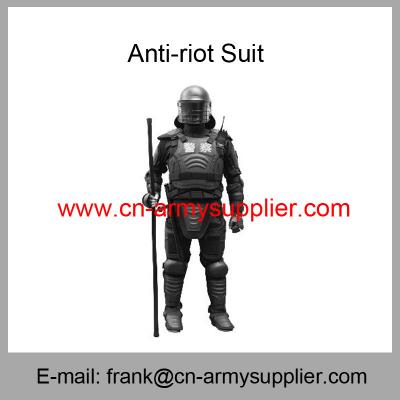 China Wholesale Cheap China Black  Military  Fire-resistant Army Police Anti Riot Suits for sale