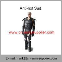 China Wholesale Cheap China Black  Police Fire-resistant Security Anti-Riot Suit for sale