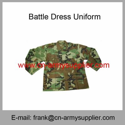 China Wholesale Cheap China Military Camouflage Army  Police BDU Battle Dress Uniform for sale