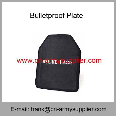 China Wholesale Cheap China Army NIJ IV Black Military Police Bulletproof Plate for sale