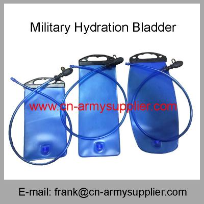 China Wholesale Cheap China Army Blue Big Opening  Military Police Hydration Bladder for sale