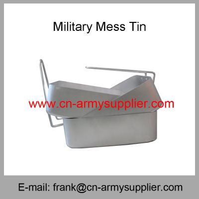 China Wholesale Cheap China Military Aluminum Stainless Steel Army Police Mess Tin for sale