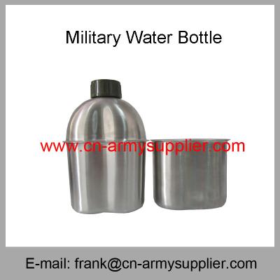 China Wholesale Cheap China Army 800ML 1L Steel  Military Police Water Bottle Sets for sale