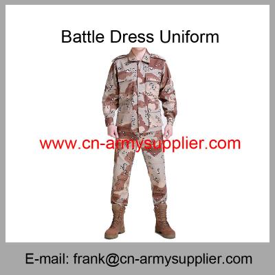 China Wholesale Cheap China Army Digital Desert Camouflage Police Military BDU Uniform for sale