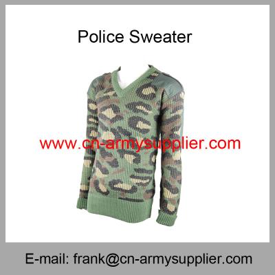China Wholesale Cheap China Military Wool Polyester Army Police Camouflage Jersey for sale