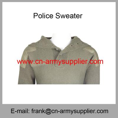 China Wholesale Cheap China Military Wool Police Army Tan Desert Brown Khaki Pullover for sale