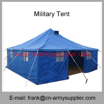 China Wholesale Cheap China Army UN Blue Refugge Relief Commanda Police Military Tent for sale