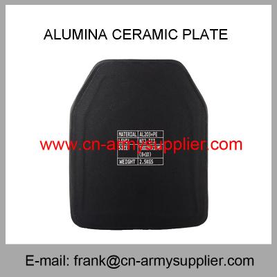 China Wholesale Cheap China Army Black Color Alumina Ceramic Police Bulletproof Plate for sale
