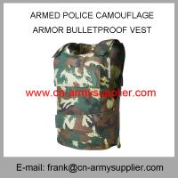 China Wholesale Cheap China Military Armed Police Camouflage Armor Bulletproof Vest for sale