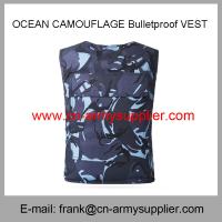 China Wholesale Cheap China Aramid Ud PE Ocean Camouflage Bulletproof Vest for sale