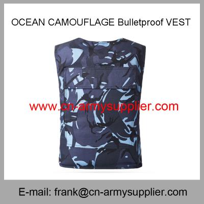 China Wholesale Cheap China Aramid Ud PE Ocean Camouflage Bulletproof Vest for sale