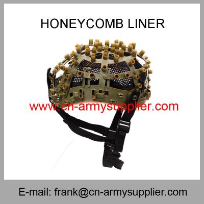 China Wholesale Cheap China Green Color Honeycomb Suspension Army Police Ballistic Helmet for sale