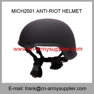China Wholesale Cheap China Army Black Color Mich2001 Police Tactical Anti-Riot Helmet for sale