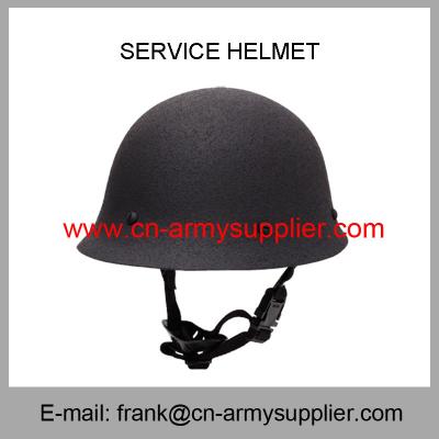 China Wholesale Cheap China Military Steel Army Police Bulletproof Service Helmet for sale