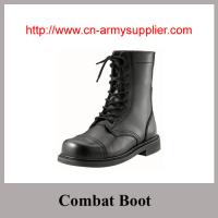 China YKK Zipper Combat Boot 20cm Height Essential Gear for Military and Law Enforcement Personnel for sale