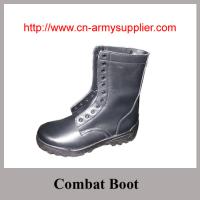 China YKK Zipper Combat Boot 20cm Height Essential Gear for Military and Law Enforcement Personnel for sale