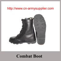 China YKK Zipper Combat Boot 20cm Height Essential Gear for Military and Law Enforcement Personnel for sale
