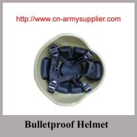 China Bulletproof Material Ballistic Helmet with Germany Style Inner Webbing System and Aramid Or UHMWPE Fiber for sale