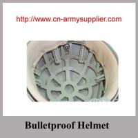 China Bulletproof Material Ballistic Helmet with Germany Style Inner Webbing System and Aramid Or UHMWPE Fiber for sale