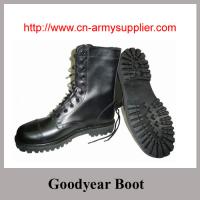 China Work Occasion Military Boot with YKK Zipper and Army Liscence for sale