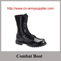 China Low Heel Height Round Toe Military Boot for Comfortable Wear in Harsh Environments for sale