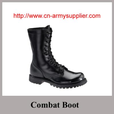 China Low Heel Height Round Toe Military Boot for Comfortable Wear in Harsh Environments for sale