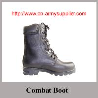 China Low Heel Height Round Toe Military Boot for Comfortable Wear in Harsh Environments for sale