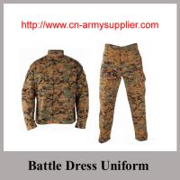 China Unisex Military Uniform with Multiple Pockets OEM Accepted for sale