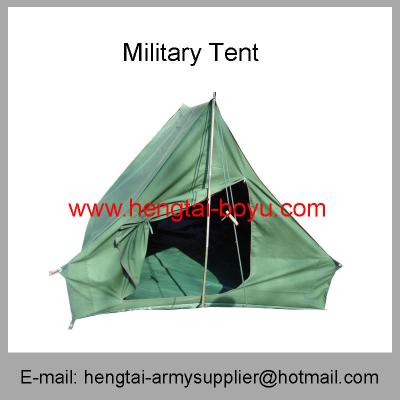 China Wholesale Cheap China Camouflage Green Camping Single Travel Tent for sale