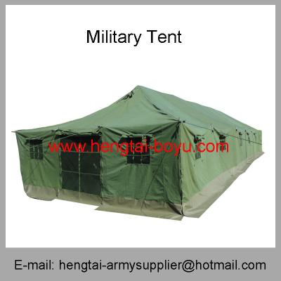 China Military Army Police Relief Waterproof Green Camoufalge Outdoor Trvel Tent factory for sale